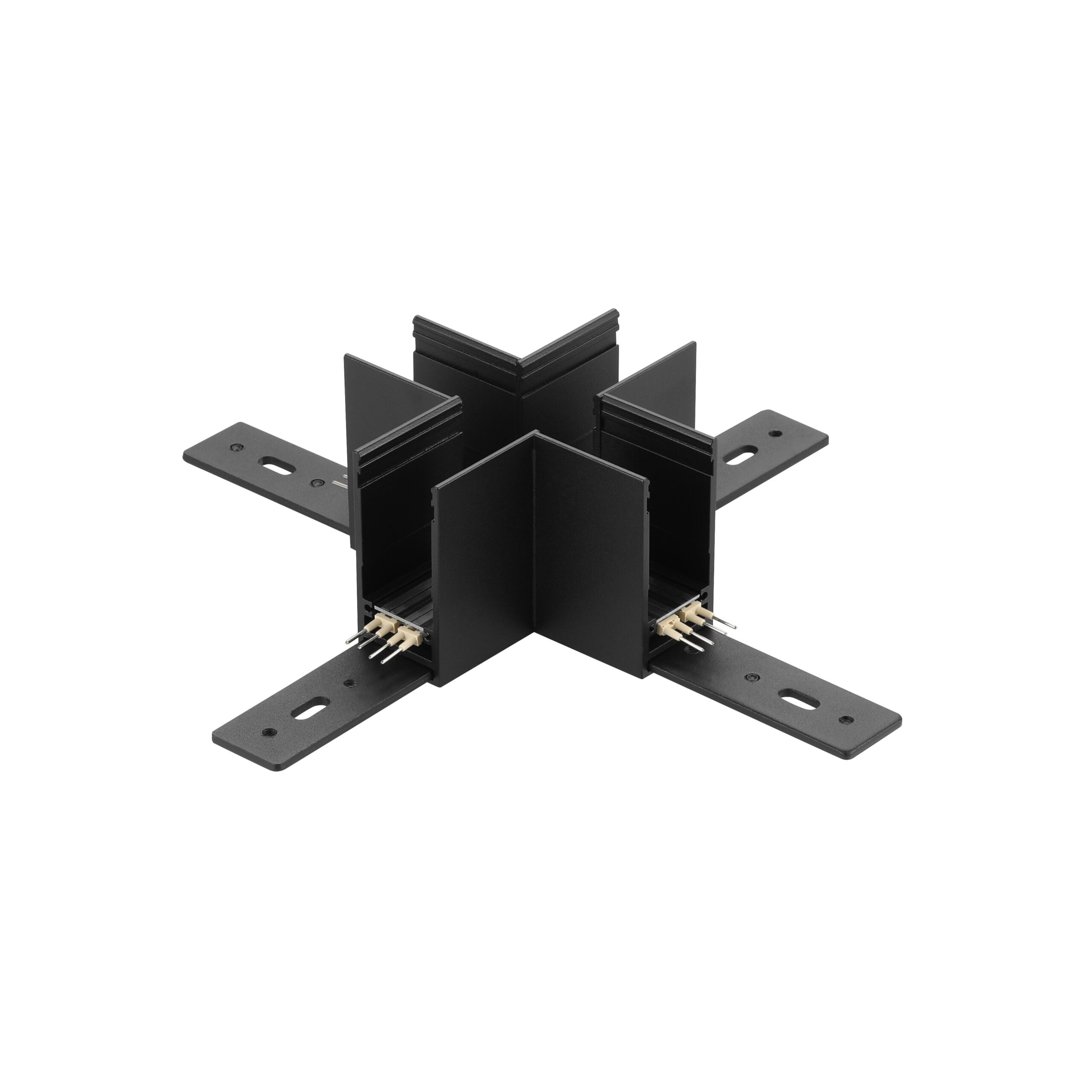 LUMag Cross Connector Surface Black - Lumer